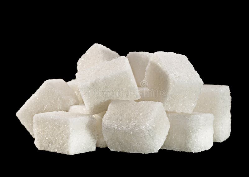 Cube en sucre de morceau image stock. Image du isolement - 59079401