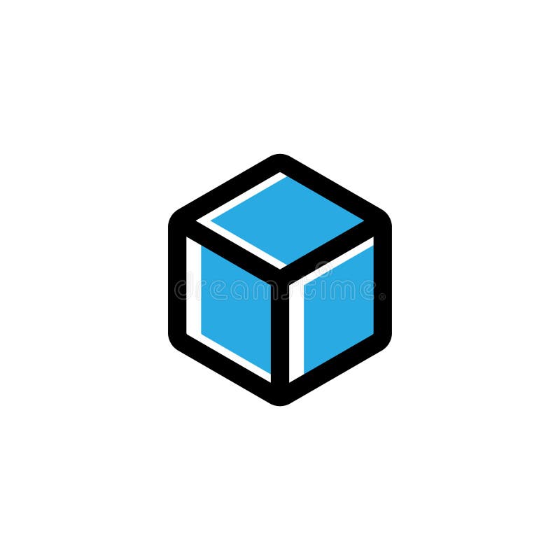 Cubes Graphic Design Template Vector Isolated Stock Vector ...