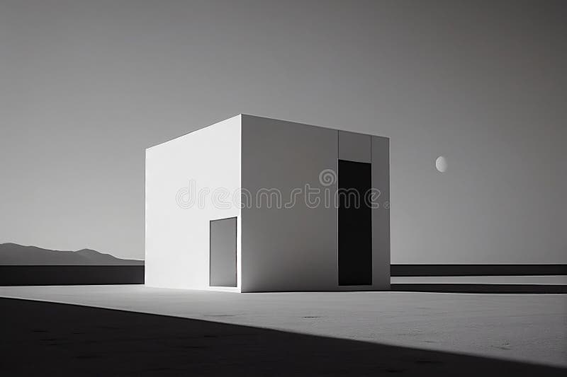 Cube house stock illustration. Illustration of architecture - 272459740