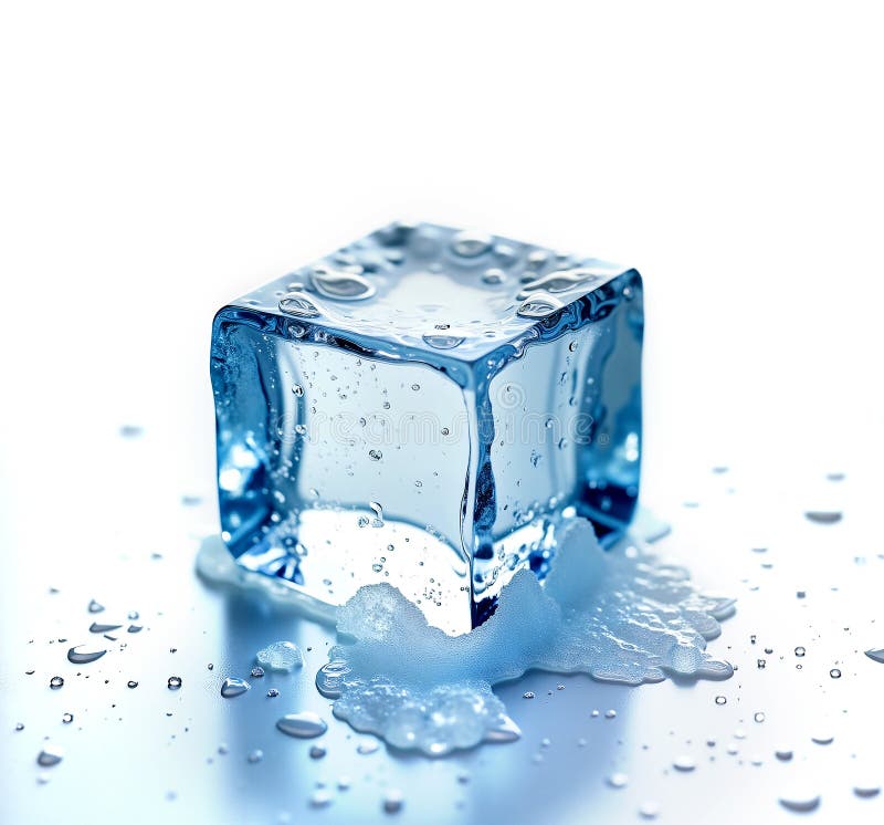Cube ice detail stock illustration. Illustration of cubes - 367851619