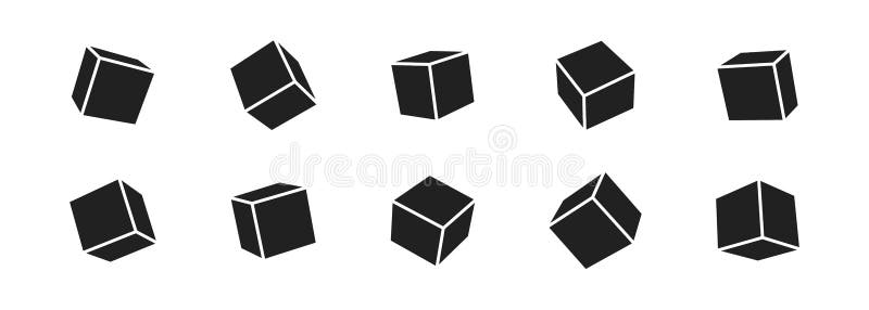 Cube Angles Stock Illustrations – 480 Cube Angles Stock Illustrations ...