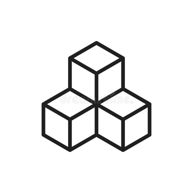 Cube Outline Stock Illustrations – 33,905 Cube Outline Stock ...