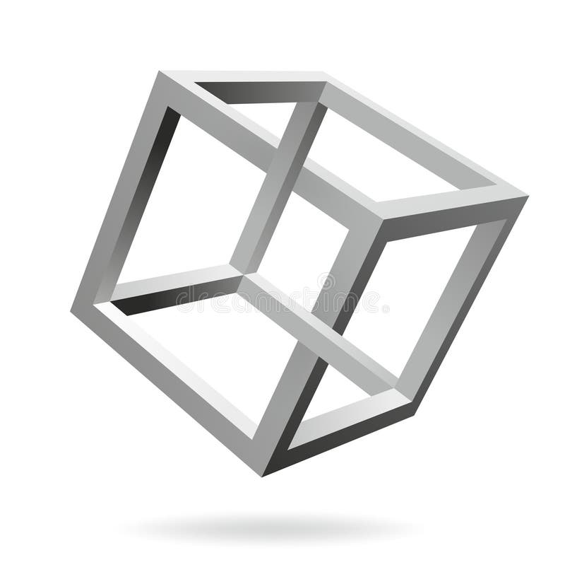 Impossible Cube Stock Illustrations – 1,673 Impossible Cube Stock ...