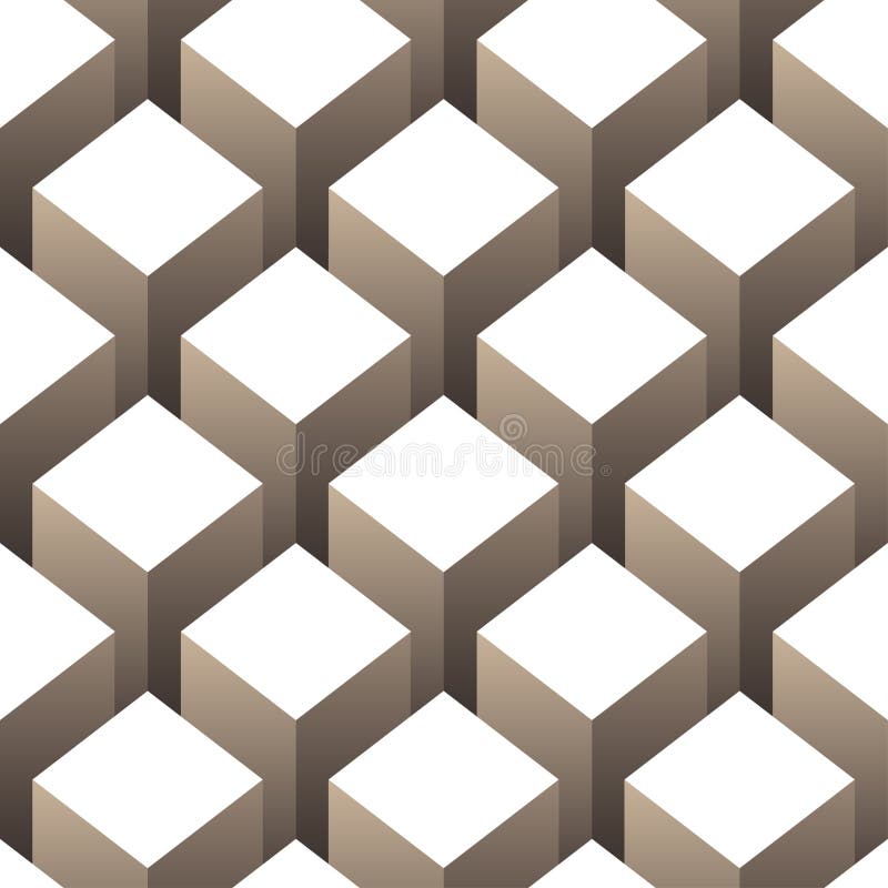 Cube La Configuration Sans Joint Illustration de Vecteur - Illustration ...