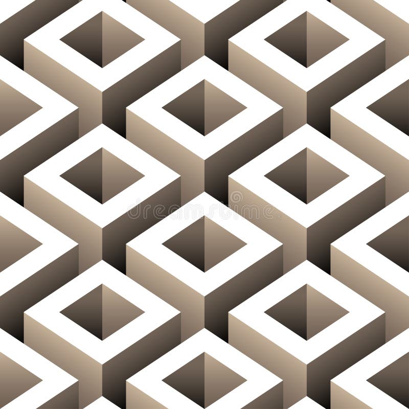 Cube La Configuration Sans Joint Illustration de Vecteur - Illustration ...