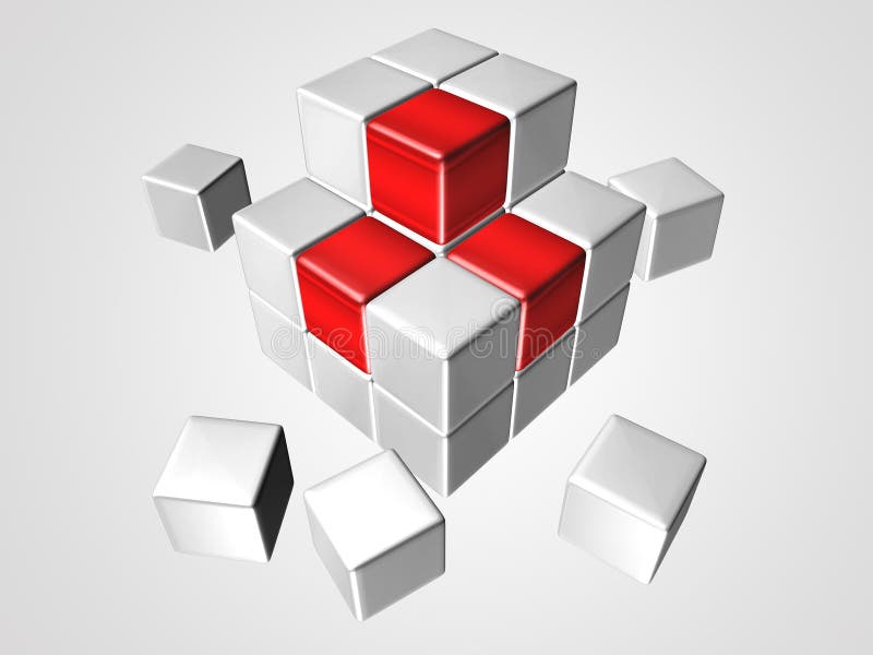 Cube logo stock illustration. Illustration of abstract - 28648034