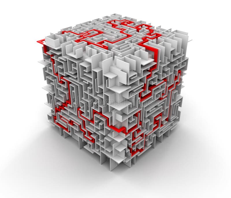 Cube Maze Stock Illustrations – 3,307 Cube Maze Stock Illustrations ...