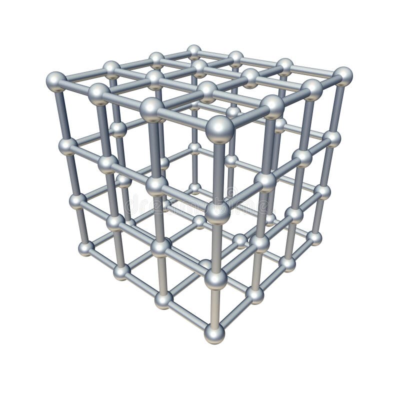 Cube Molecule Structure Stock Illustrations – 1,819 Cube Molecule ...