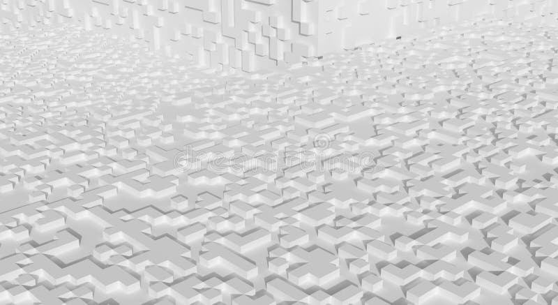 Cube Pixel Texture Pixel Pattern Wallpaper White Geometric Mosaic ...