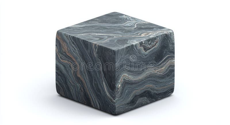 A Cube with a Porous Structure Showcasing an Intricate Pattern of ...