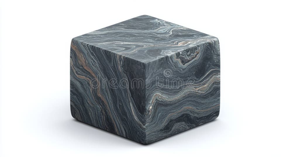 A Cube with a Porous Structure Showcasing an Intricate Pattern of ...