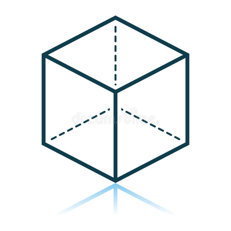 Cube Shadow Linear Perspective Stock Illustrations – 107 Cube Shadow ...