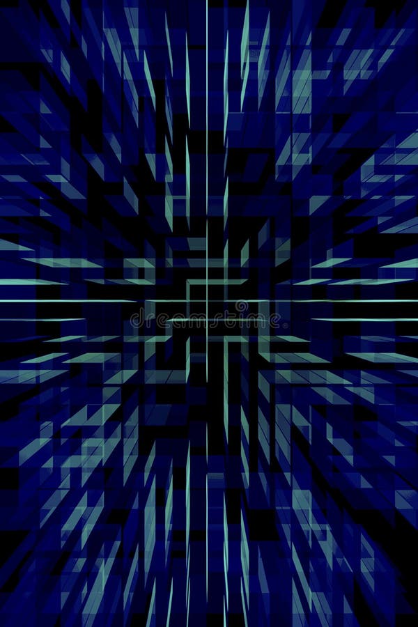 Cube Radial Depth Movement Technology Sense Poster Abstract Background ...