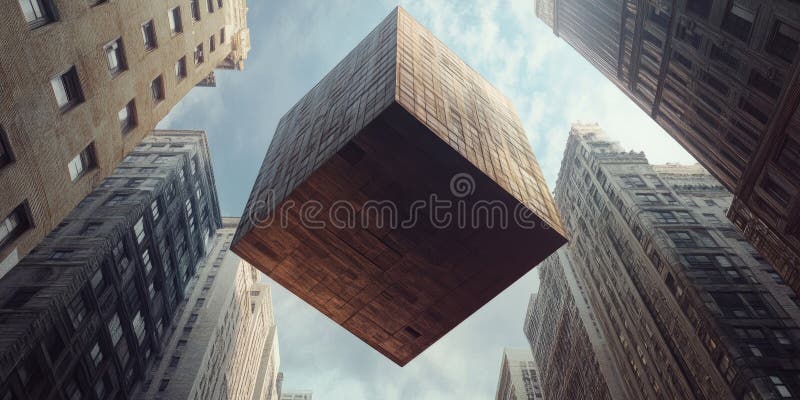 A Cube-Shaped Building that Appears To Defy Gravity for Modern ...