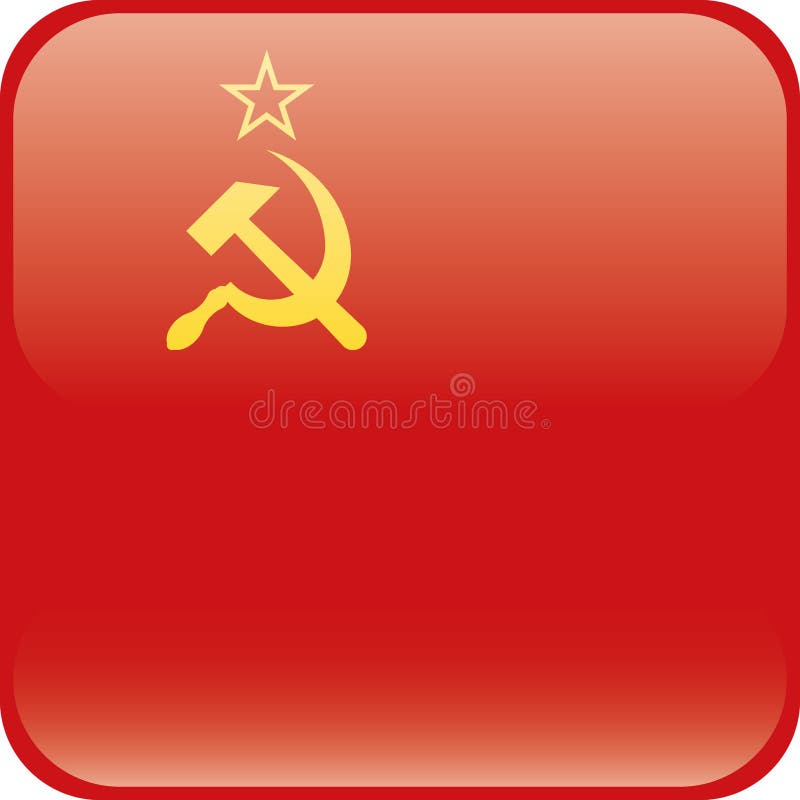 Cube Flag of the UNION of SOVIET SOCIALIST REPUBLICS Stock Vector ...