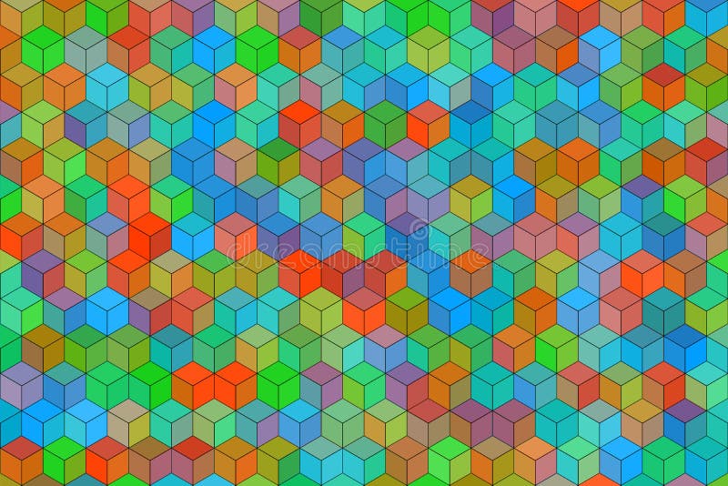 Cube Square Box Grid Tile with Soft Light Sky Blue Background for Use ...