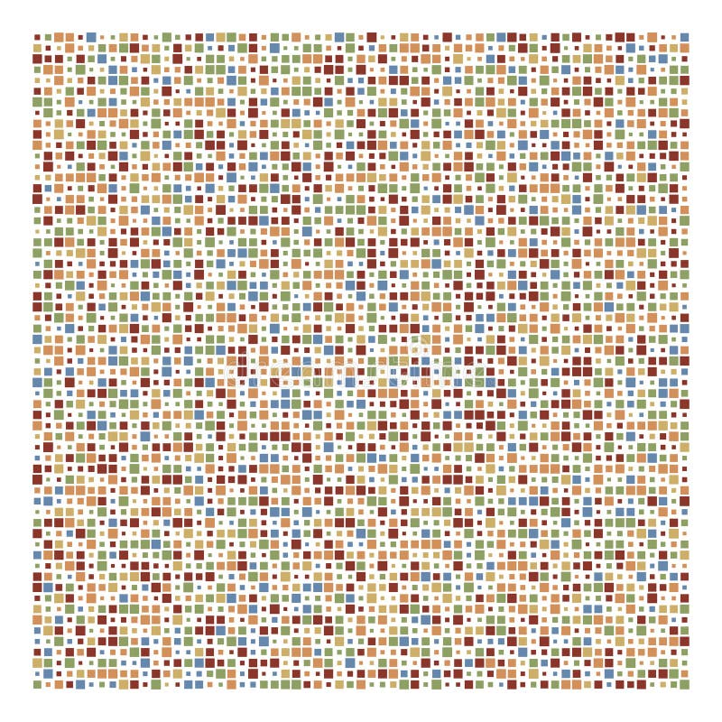 Cube, Square Geometric Halftone. Square, Cubic Vector Illustration ...