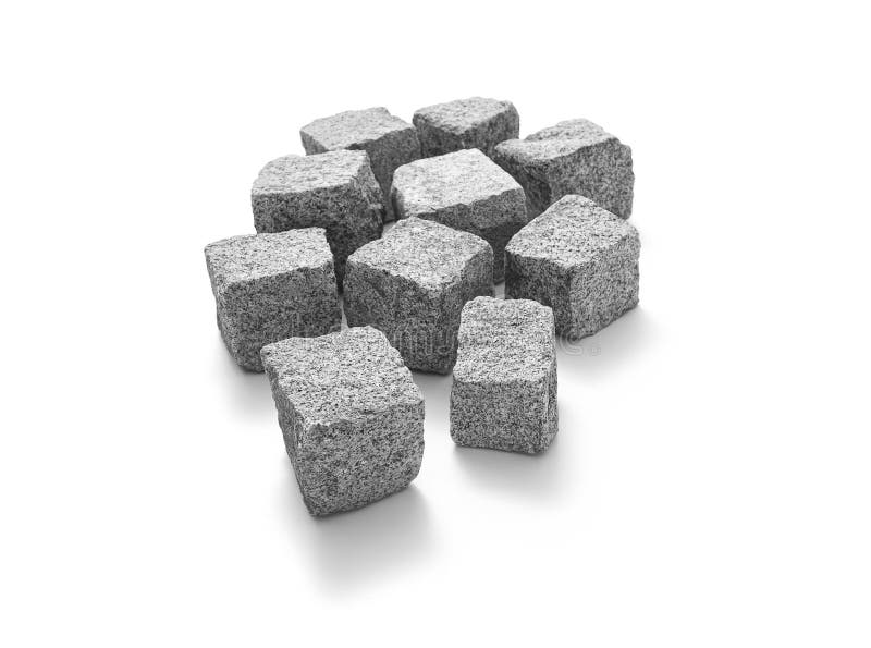 Cube stone stock photo. Image of antique, ground, gray - 248357998