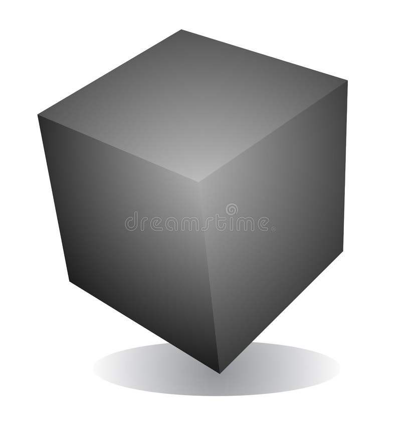 Cube symbol design stock vector. Illustration of thought - 259539562