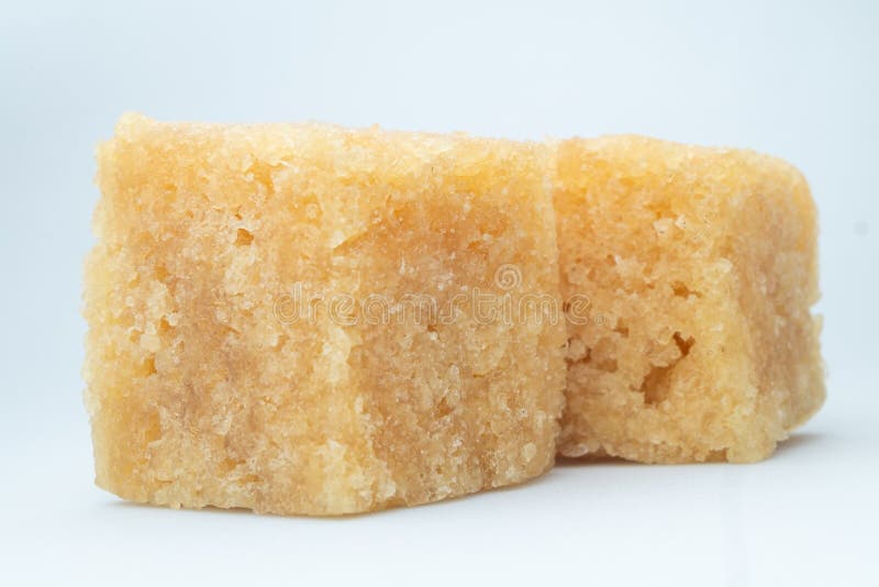 Cube Synthetic Rubber Sample on a White Background Stock Image - Image ...