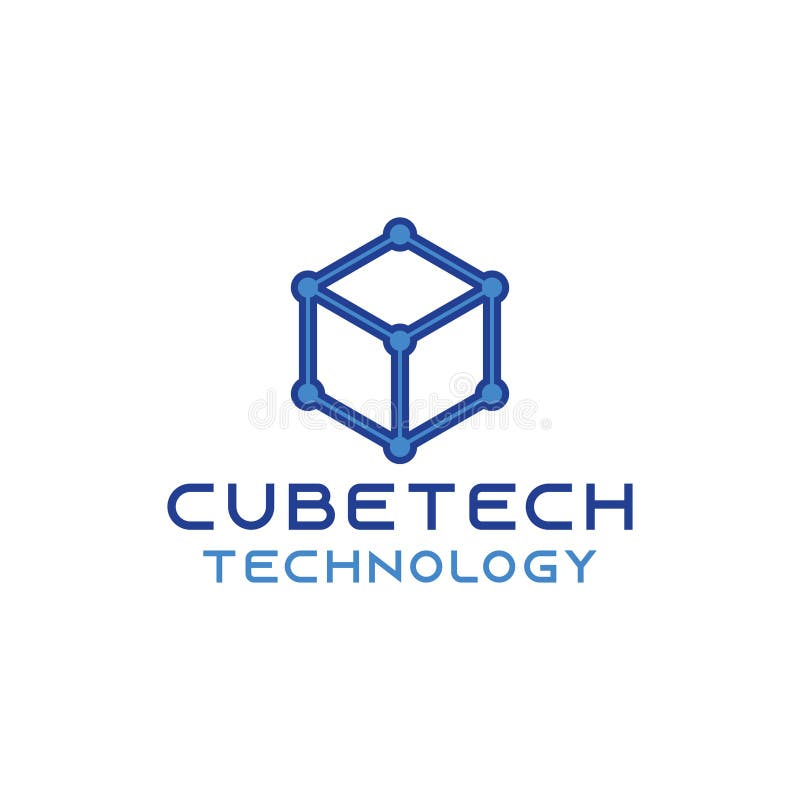 Cube Tech Technology Logo Design Vector Symbol Stock Vector ...