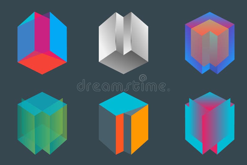 Cube Technology Abstract Vector Logo Template. Stock Vector ...