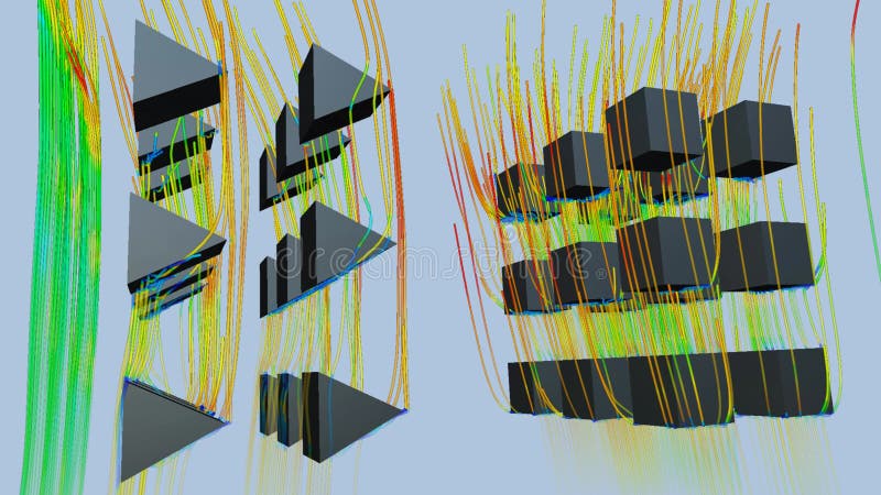 Cube and Triangular Prism Airflow Simulation - CFD Simulation ...