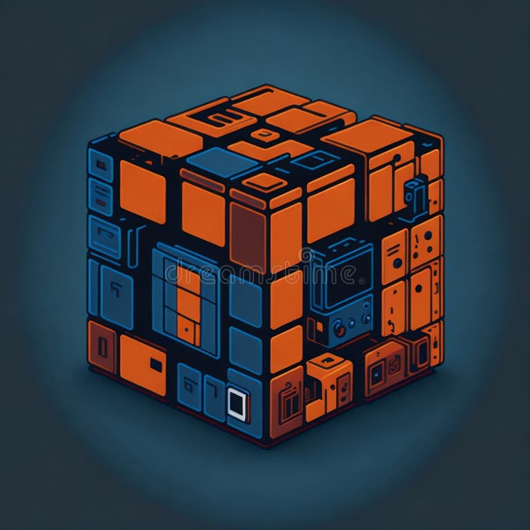 Cube Vector Art, Cube Illustration Stock Vector - Illustration of ...