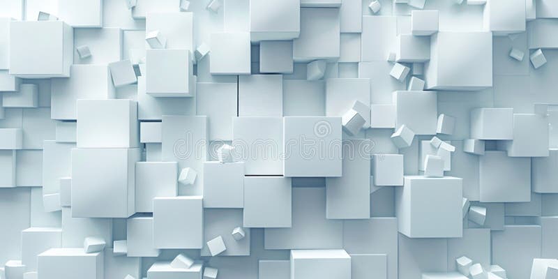 Cubed Wallpapers: Abstract Geometry for Modern Decor Stock Illustration ...