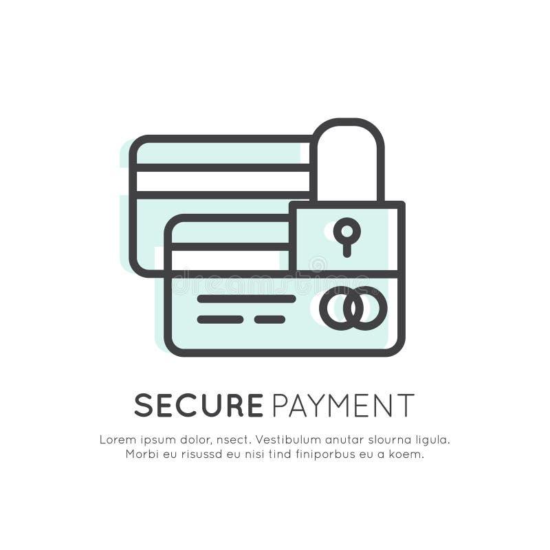 Secure Payment Logo Stock Illustrations – 5,517 Secure Payment Logo ...