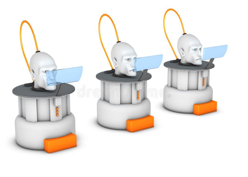 CuberNet CPU stock illustration. Illustration of connection - 11573511