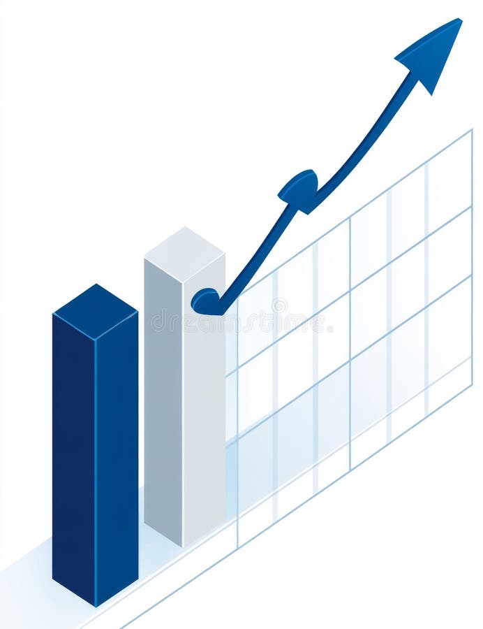 Cubes Arranged in Diminishing Columns Represented in a Three ...