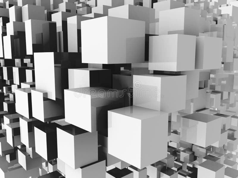 Cubes background stock illustration. Illustration of shape - 10933091