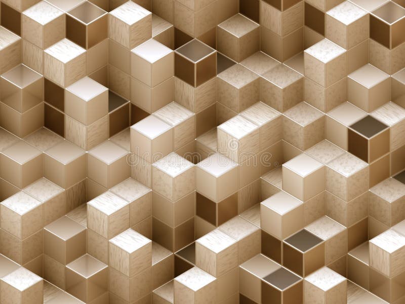 Cubes Background stock illustration. Illustration of monochrome - 24712716
