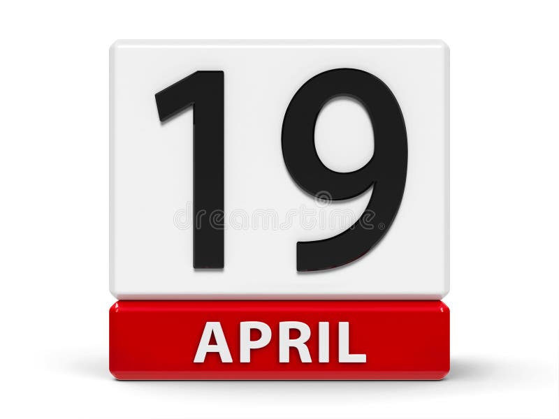 19th April stock illustration. Illustration of celebration - 113786109