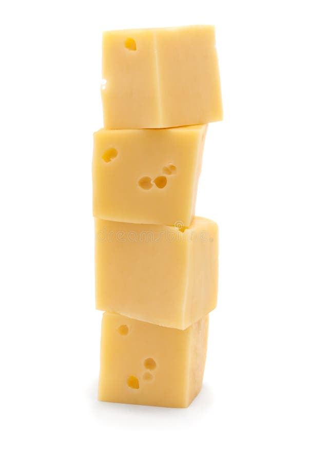 Cubes of cheese stock photo. Image of product, gourmet - 16866156