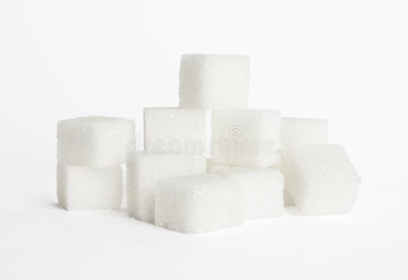 Cubes de sucre photo stock. Image du granulé, repas, pile - 24016030