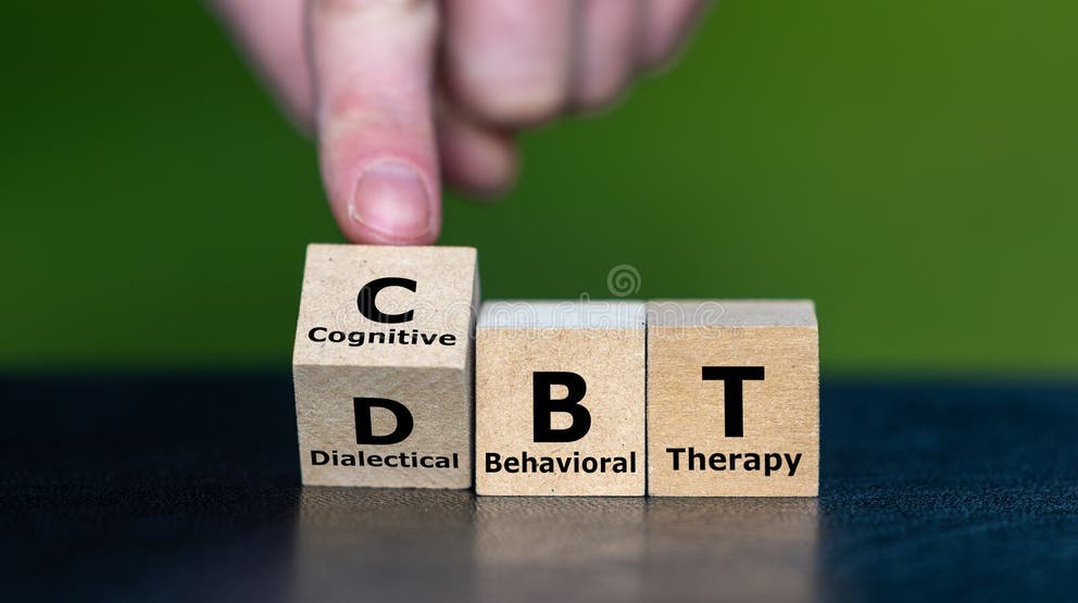 Cubes Form the Acronym CBT and DBT Stock Image - Image of mindfulness ...