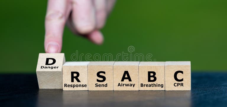 Cubes Form the Expression DRSABC. Stock Image - Image of banner, brand ...
