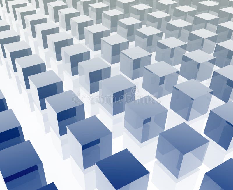 Cubes grid illustration stock illustration. Illustration of lines - 9632875