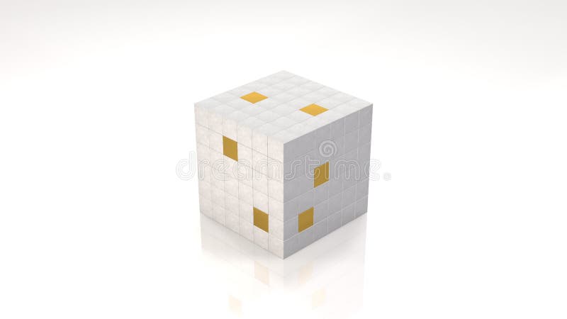 Cubes stock illustration. Illustration of boxes, cooperation - 36668016