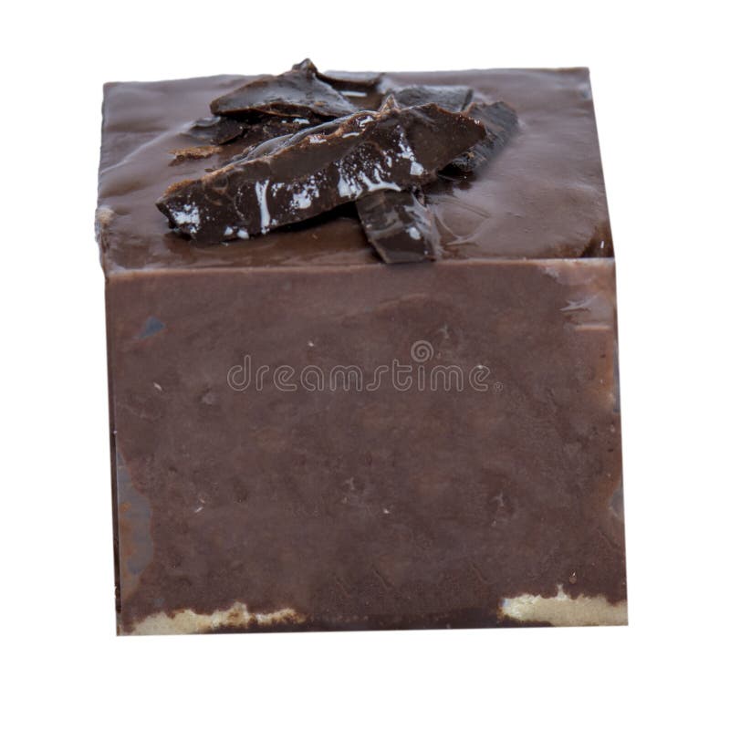 Cubes of Ice Cream with Fruit and Nuts of Various Colors Stock Photo ...