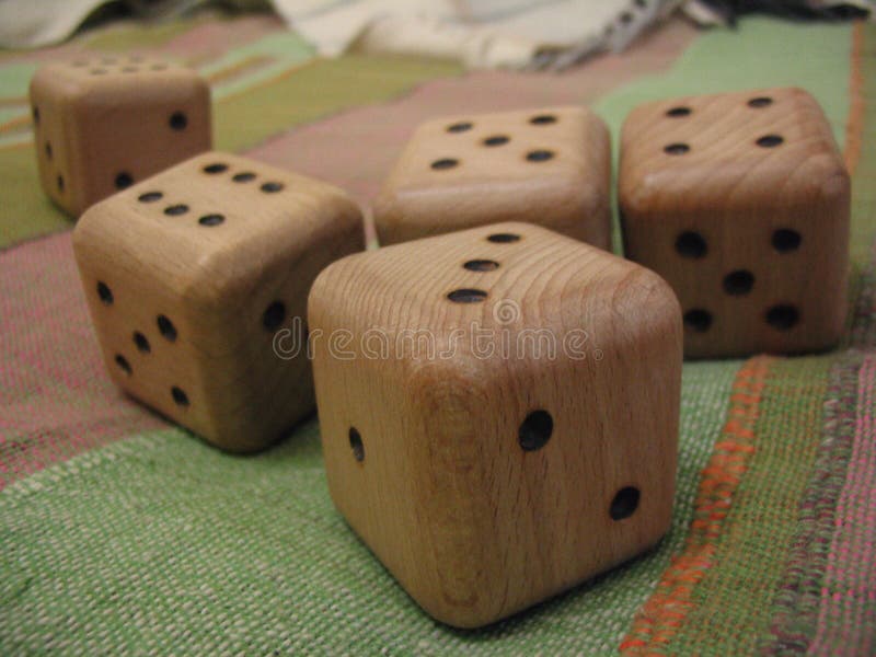 Handmade cubes. stock image. Image of gamble, playing - 204692539