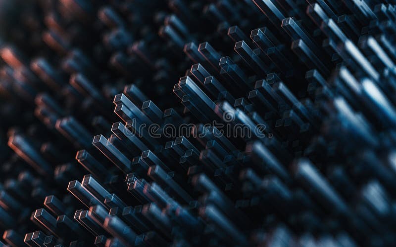 Cubes and Materials, Materials Science and Technology, 3d Rendering ...