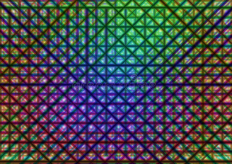 Cubes neon pattern 2 stock illustration. Illustration of black - 229115887