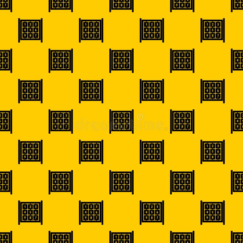 Cubes with Numbers on Playground Pattern Vector Stock Vector ...