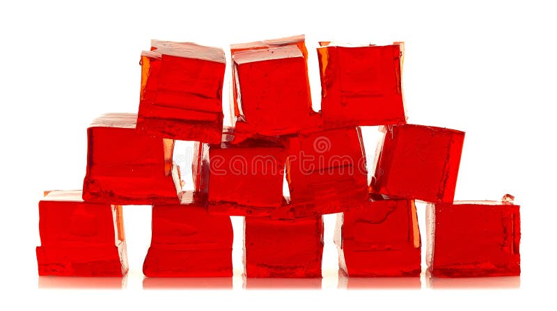Jello cubes stock image. Image of confection, pectin, spread - 584533