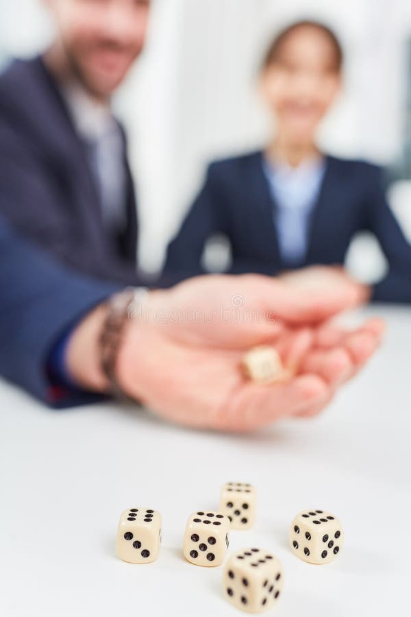 Cubes on Table at Team Building Workshop Stock Photo - Image of ...
