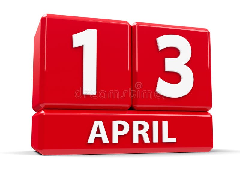 Cubes 13th April stock illustration. Illustration of button - 142652277