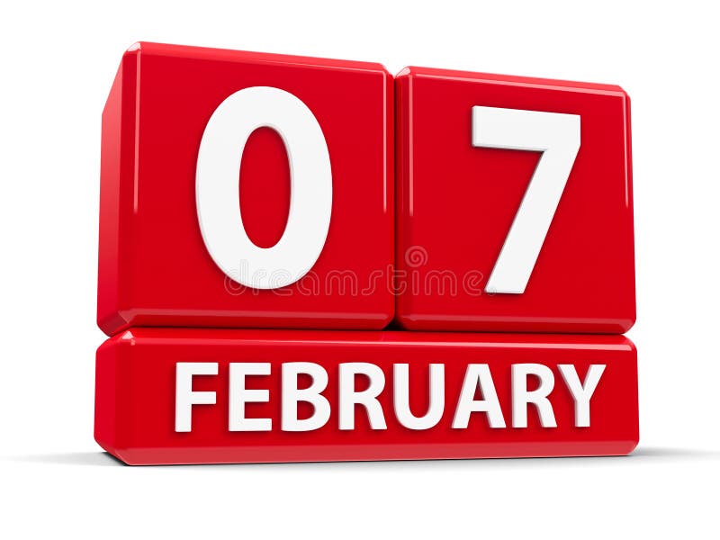 February Seventh Stock Illustrations – 52 February Seventh Stock ...